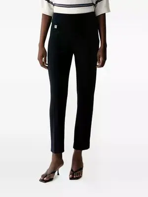 Joseph Ribkoff Logo-plaque Slim-fit Trousers