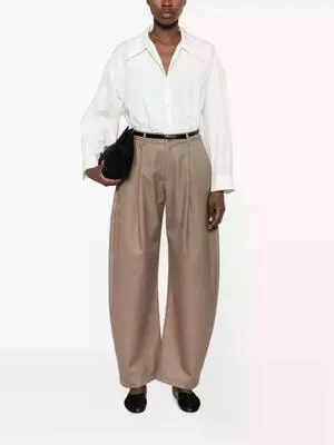ELEH Pleated Wide-leg Trousers