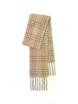 Burberry Check Alpaca Blend Scarf
