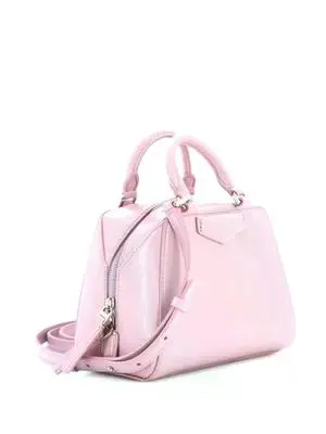 Givenchy Antigona Cube Bag Leather Nano Crossbody Bag - Pink