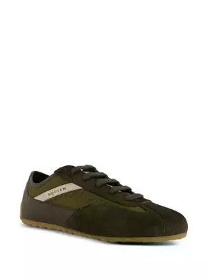 Alexander McQueen Denali Leather Sneakers - Green