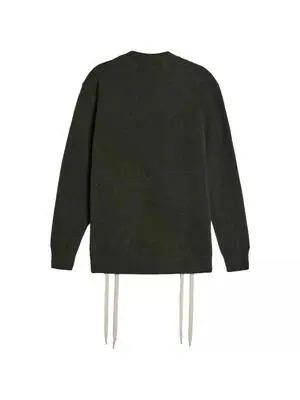Simone Rocha Merino Wool Lace-up Sweater