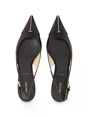 TOM FORD Crystal-embellished Slingback Pumps