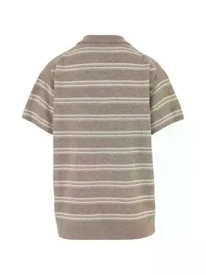 THE GARMENT Como Dads Polo Shirt - Brown