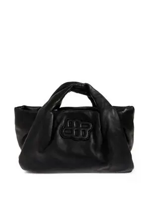 Munthe Logo Patch Tote Bag - Black