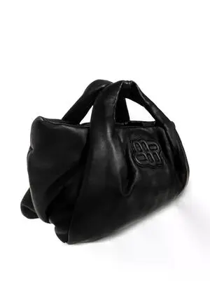 Munthe Logo Patch Tote Bag - Black