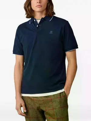 HACKETT LONDON Logo-embroidered Polo Shirt