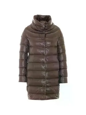 Herno Dora Quilted Coat - Brown
