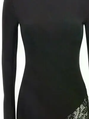 TWENTY FOURHAITCH Lace-insert Mini Dress