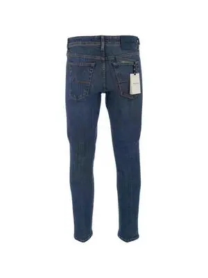 Jacob Cohen Faded Slim-fit Jeans - Blue