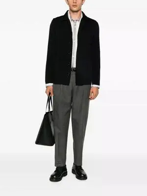 LARDINI Patch-pocket Button-up Jacket