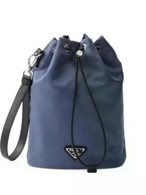 Prada Re-nylon And Saffiano Leather Shoulder Bag