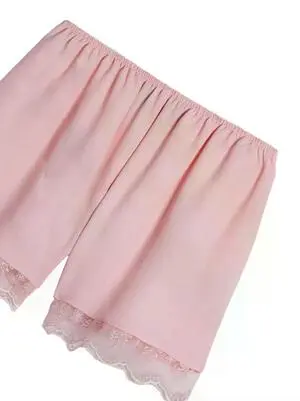 Simone Rocha Lace-trim Shorts - Pink