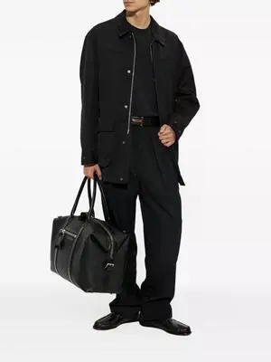 TOM FORD Twill Collar Field Jacket - Black
