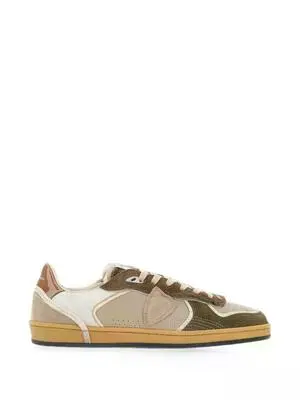 Philippe Model Pgal Logo-patch Sneakers - Neutrals