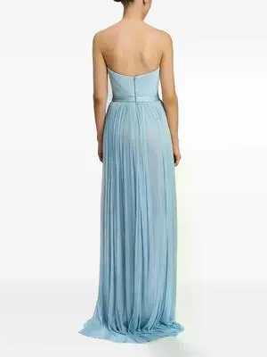 CRISTALLINI Seréna Pleated Maxi Dress