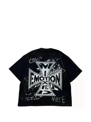Mixed Emotion Chaos Graphic-print T-shirt