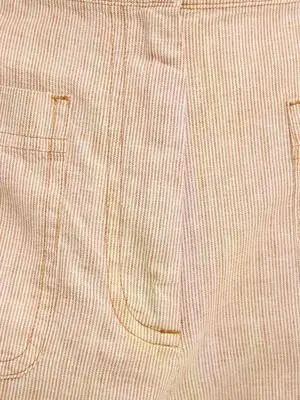 SESSUN Manhatti Striped Wide-leg Trousers