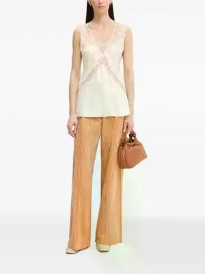 SESSUN Provencia Striped Pleated Trousers