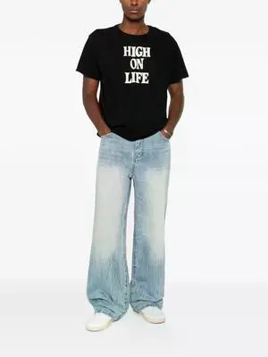 FOUND Faded Effect Jeans