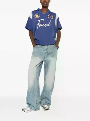FOUND Faded Effect Jeans