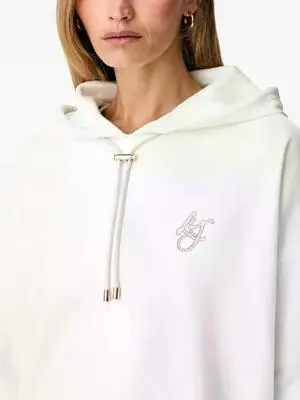Liu Jo Logo-embroidered Drawstring Hoodie