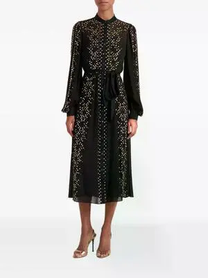 TEMPERLEY LONDON Oberon Sequin-embellished Shirt Midi Dress