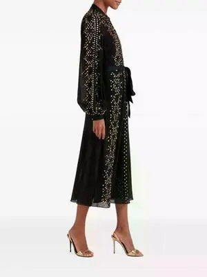 TEMPERLEY LONDON Oberon Sequin-embellished Shirt Midi Dress