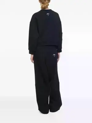 Plan C Belted Wide-leg Trousers