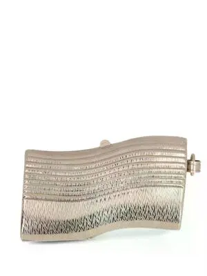 UGO CORREANI Textured Wavy Clutch Bag
