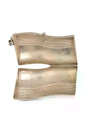 UGO CORREANI Textured Wavy Clutch Bag