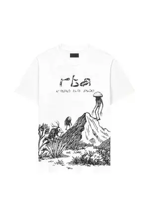 RtA Colin Graphic-print T-shirt - White