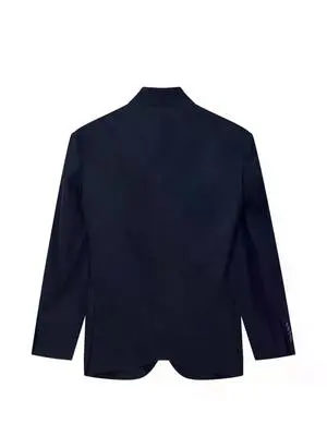 Giorgio Armani Mandarin-collar Wool Blazer