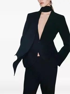 Marella Scarf-detail Blazer