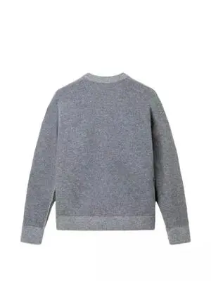 ROBERTO COLLINA Oversized Wool Sweater - Grey