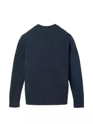 ROBERTO COLLINA Ribbed-trim Knit Sweater
