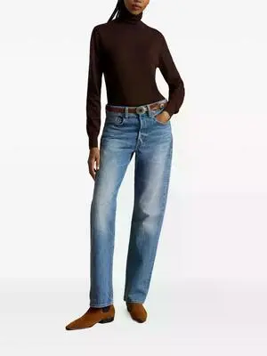 Polo Ralph Lauren Long-sleeve Roll-neck Sweater - Brown
