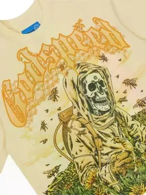 GODSPEED Save The Bees Cotton T-shirt - Neutrals