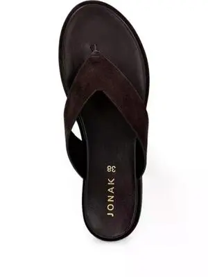 JONAK PARIS Wiwi Suede Platform Sandals