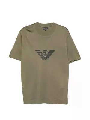 Emporio Armani Logo-print T-shirt - Green