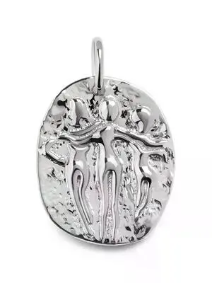 Monica Vinader Sisterhood Pendant Necklace In Sterling - Silver