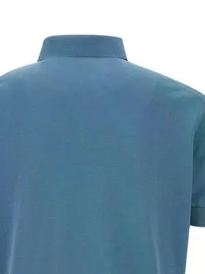 FILIPPO DE LAURENTIIS Cotton Crepe Polo Shirt