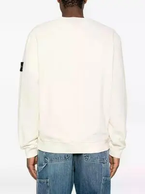 Stone Island Logo-patch Sweatshirt - Neutrals