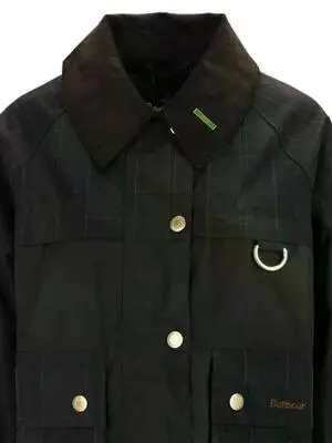 Barbour Tartan Spey Wax Jacket