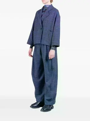 Henrik Vibskov Shady Check-pattern Jacket
