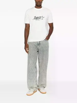 Emporio Armani Logo-patch Jeans