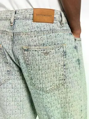 Emporio Armani Logo-patch Jeans