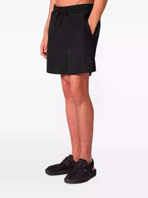 GERTRUDE Logo-patch Drawstring Swim Shorts