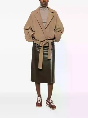 Max Mara Flared Skirt - Brown