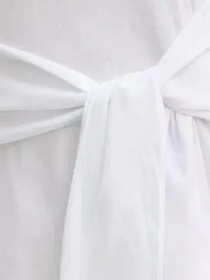 Armani Exchange Tie-waist Mini Dress